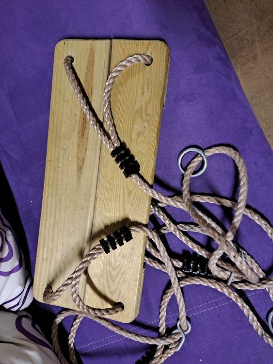 Holzgelnder Mit Seil