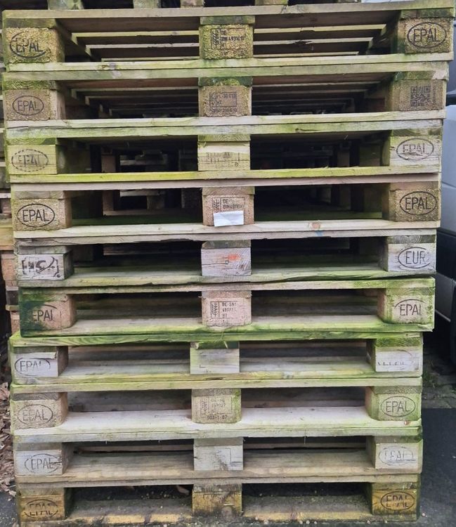 1 Europaletten (EPAL) gebraucht (Gebraucht) in Cham für CHF 1 – nur Abholung auf Ricardo kaufen