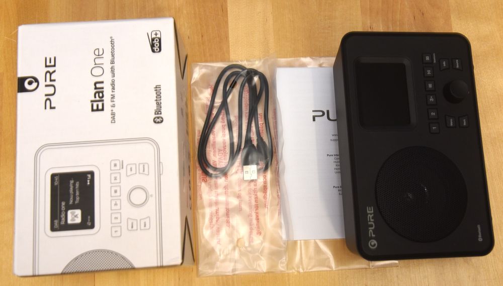 Pure Elan One Dab+ Radio schwarz (248309) | Kaufen auf Ricardo