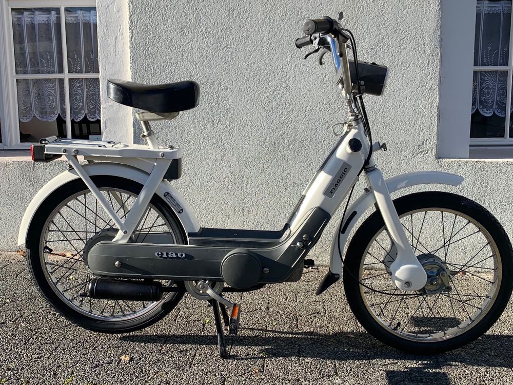 Piaggio Ciao Weiss sehr schöner Originalzustand ab 1.-- Fr. | Kaufen ...