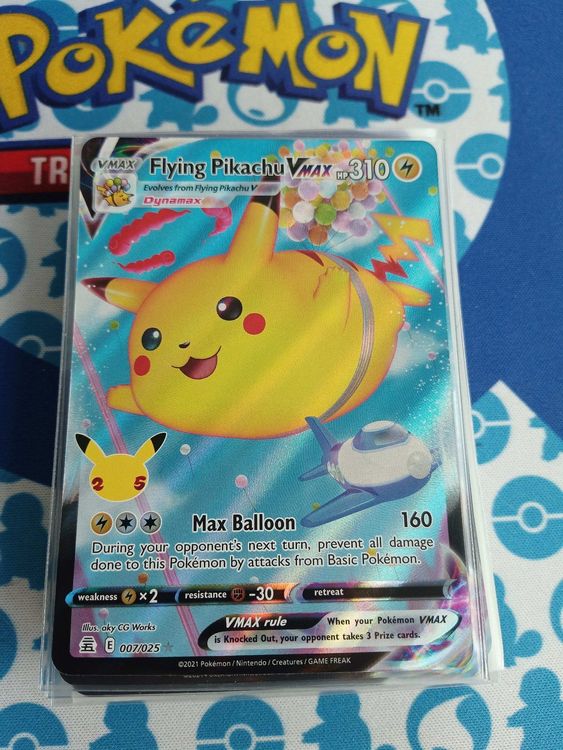 Flying Pikachu VMax - Pokemon Celebrations | Kaufen auf Ricardo