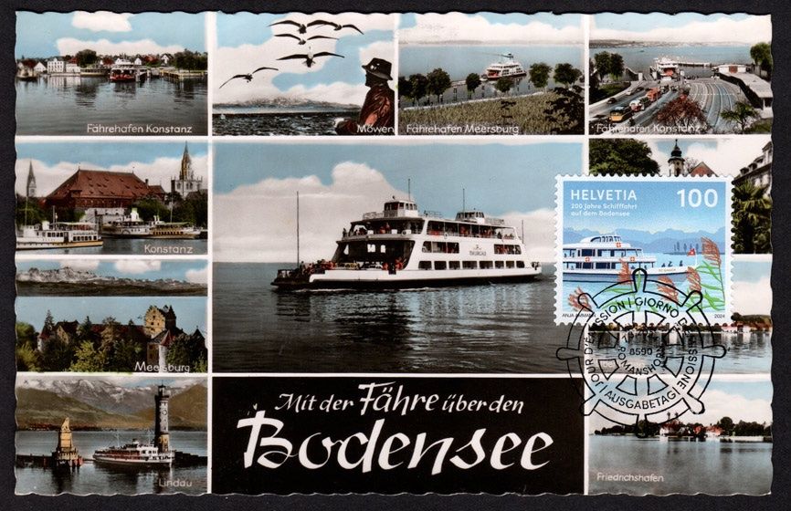 Maximumkarte Bodensee Schifffahrt - Vintage (Neu (gemäss Beschreibung)) in Dottikon für CHF 4.5 ...
