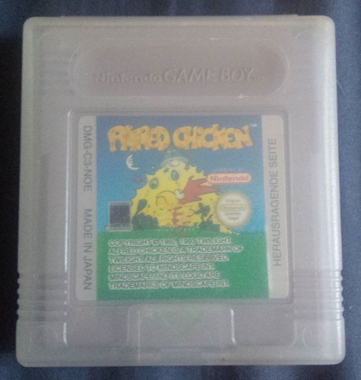 Nintendo Gameboy classic Spiel Alfred Chicken Game boy (Gebraucht) in ...