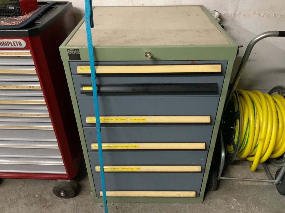 Schubladenstock Bott Metall mit Schloss | Kaufen auf Ricardo