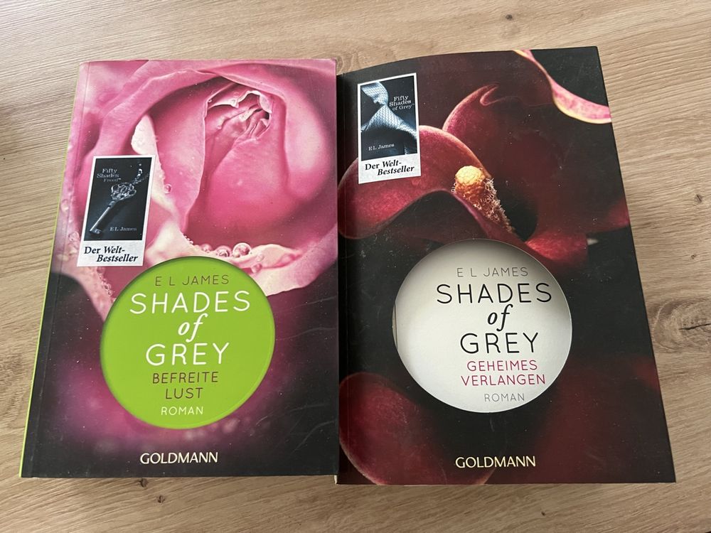 2x Shades of Grey - Geheimes Verlangen + Befreite Lust (Gebraucht) in ...