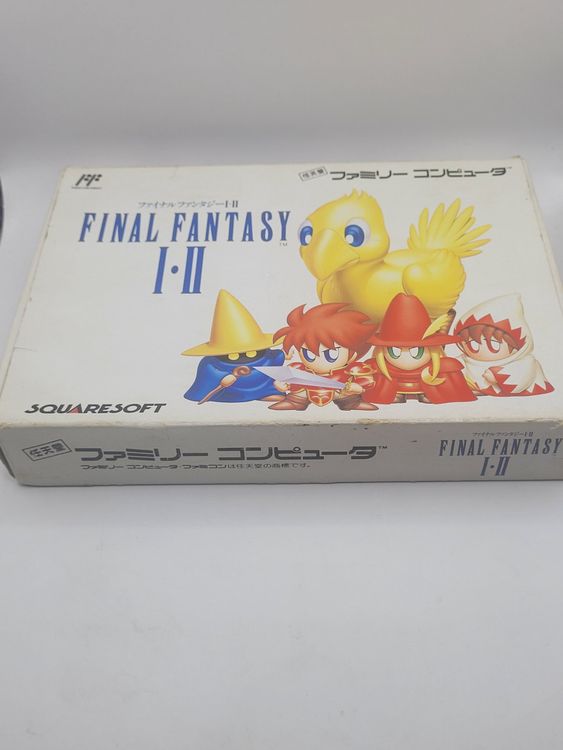 Final Fantasy 1 & 2 Famicom NES OVP Komplett Japan (Gebraucht) in ...