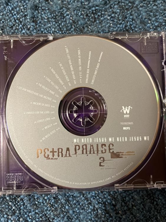 Petra - Petra Praise 2-We Need Jesus (Gebraucht) in Lützelflüh-Goldbach ...