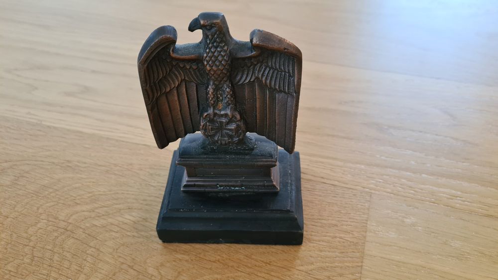 Vintage Bronze Statue Deutscher Adler/ Reichsadler | Kaufen auf Ricardo