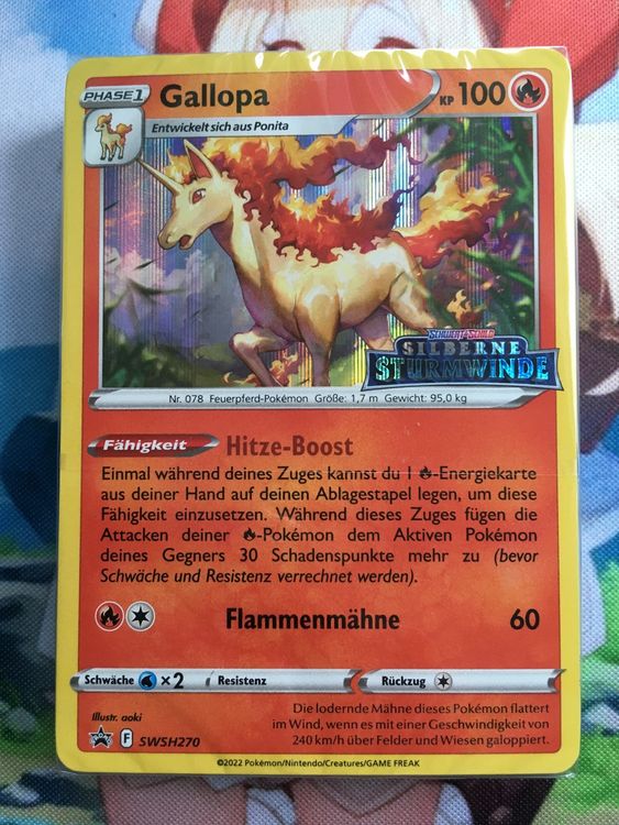 Silberne Sturmwinde SWSH270 Gallopa (Kampfdeck 40 Karten) (Neu und ...