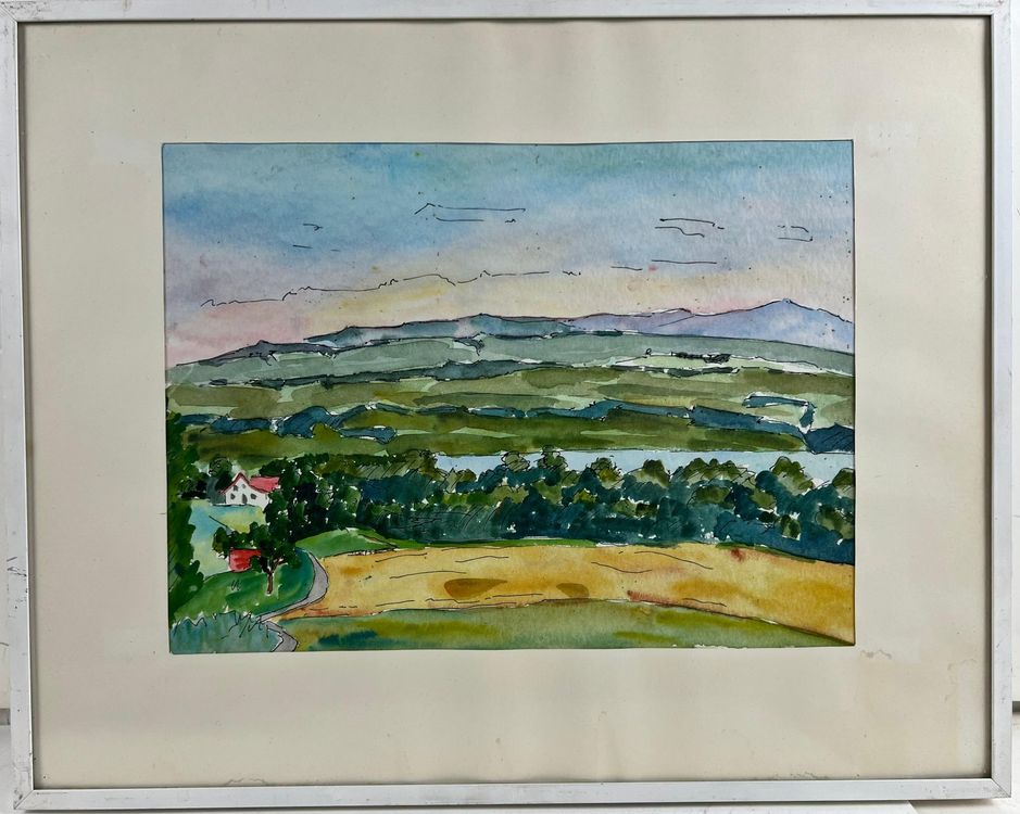 Landschaft Aquarell | Kaufen auf Ricardo