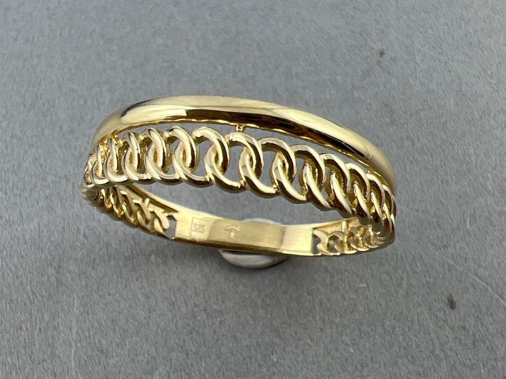 Ring 585 Gold (Gebraucht) in Niederuzwil für CHF 128 – mit Lieferung auf Ricardo kaufen