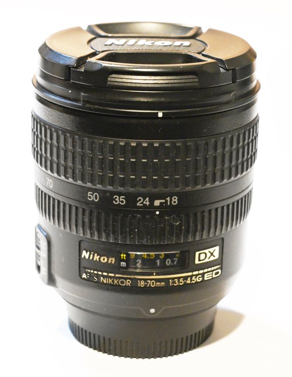 Objectif Nikkor 18-70mm f/3.5-4.5g ED-IF AF-S DX (Gebraucht) in Le Bry für CHF 35 – mit ...
