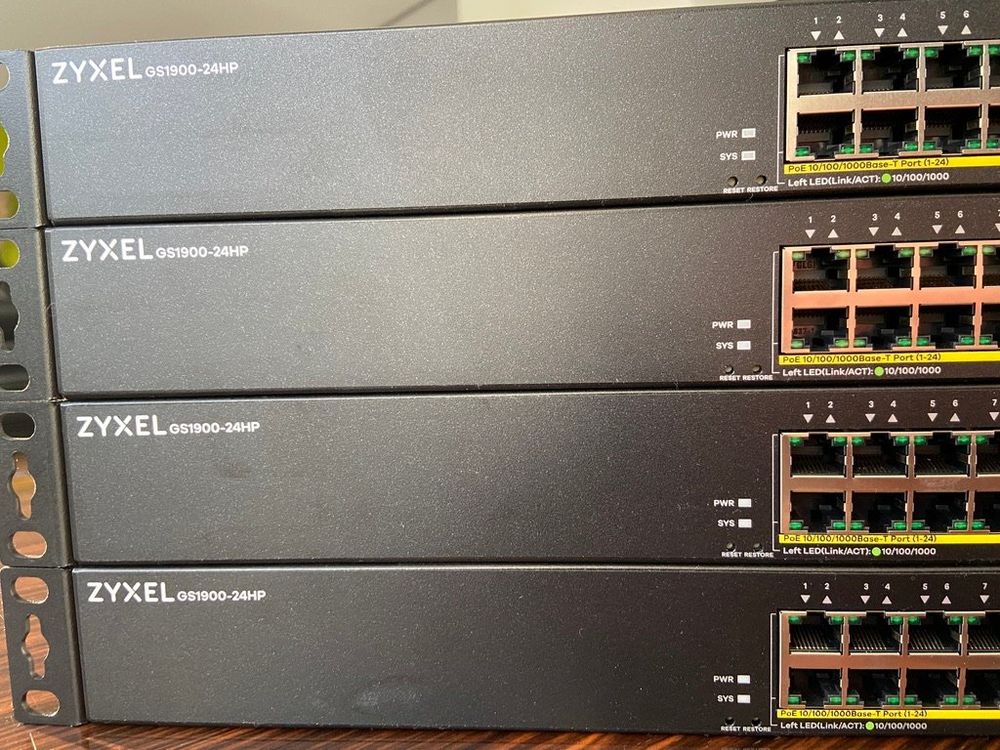 Zyxel GS1900-24HP v2 Web-Managed Gigabit-Switch PoE+ (Gebraucht) in ...