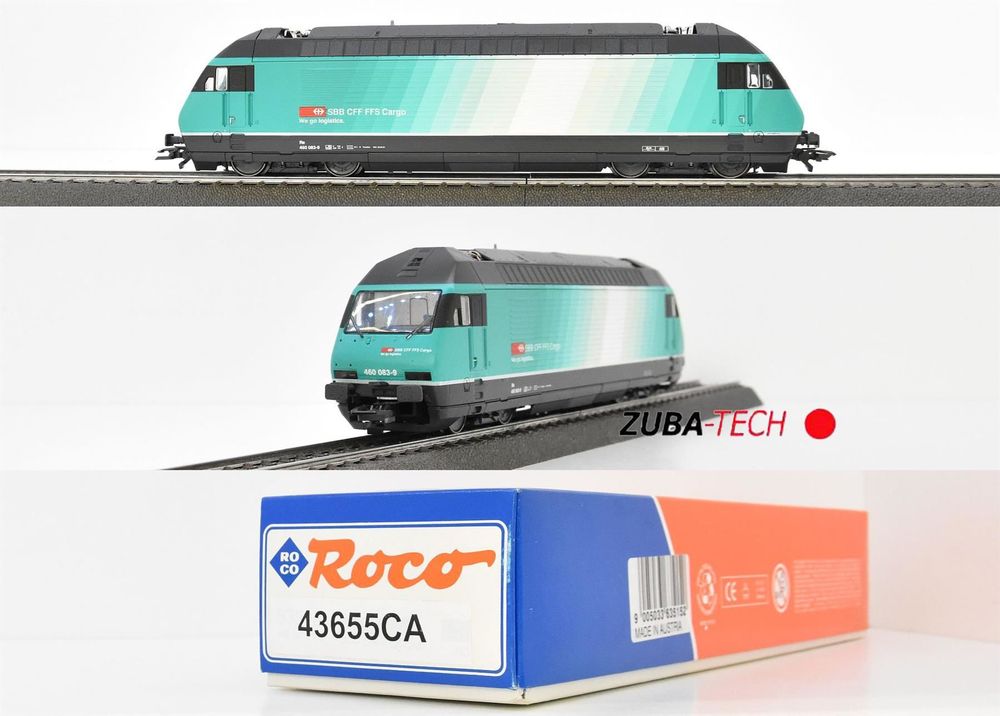 Roco 43655CA E-Lok Re 460 SBB Cargo H0 (Gebraucht) in St. Gallen für ...