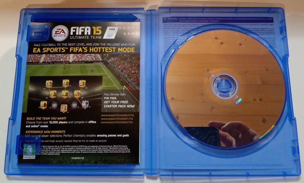 Fifa 15 (PS4) (Gebraucht) in Appenzell für CHF 7 – mit Lieferung auf Ricardo kaufen