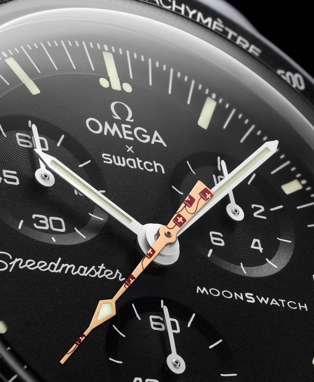 Swatch X Omega Mission to Moonshine Gold 1. August Edition | Kaufen auf Ricardo