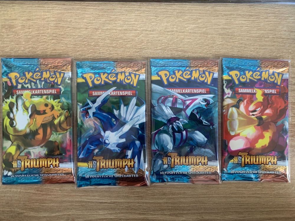 Pokemon HS Triumph Booster Artset DE (Neu (gemäss Beschreibung)) in ...