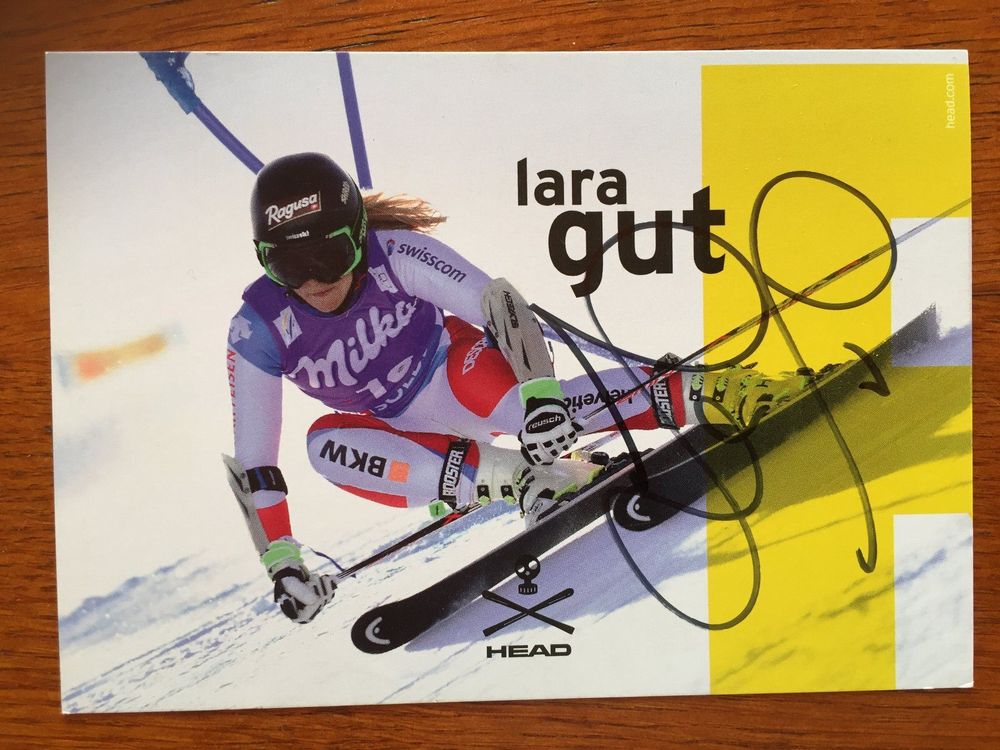 Lara Gut / orig. AK | Kaufen auf Ricardo