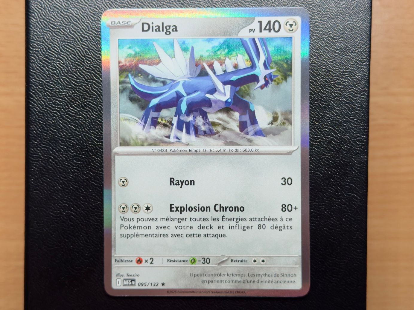 Dialga HOLO (095/132) - Méga-Évolution - ME01 - MEG FR (Gebraucht) in ...