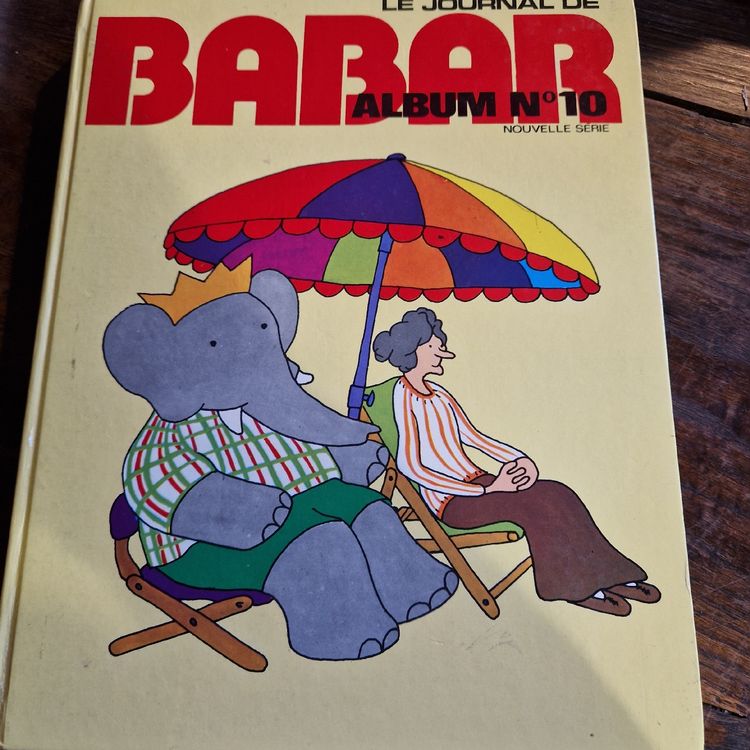 Babar Album N°10, Vintage 1979, Idéal pour Collection 📚🎨 (Gebraucht) in ...