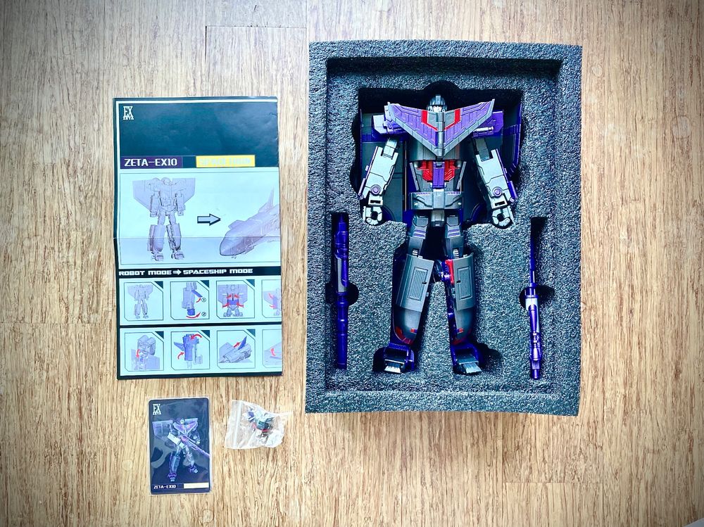 Transformer Triple Changer EX10 Spacetron (Astrotrain) | Kaufen auf Ricardo