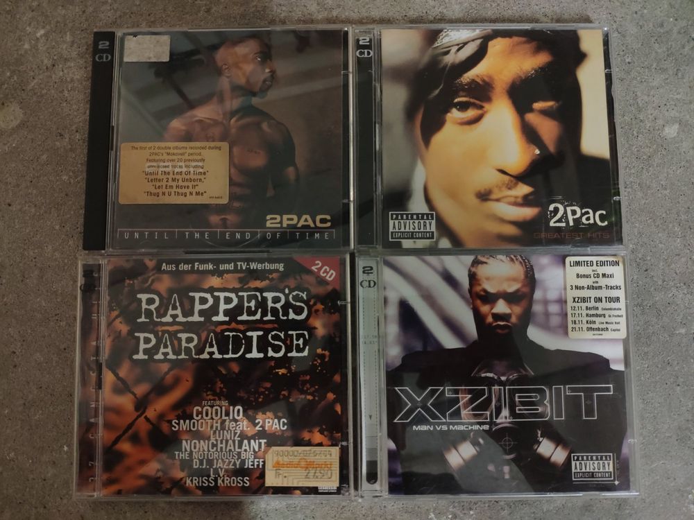 Rap CD Set 2Pac XZibit Coolio | Kaufen auf Ricardo