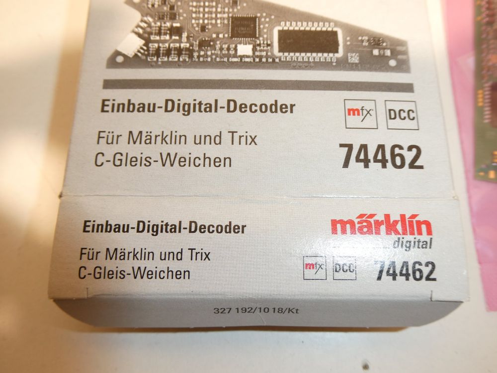 Märklin Digital-Decoder C-Gleis Weichen MFX DCC HO 74462 (Neu (gemäss ...