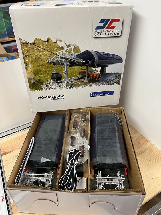 Jägerndorfer 82464 Seilbahn-Set rot/grau/schwarz | Acheter sur Ricardo
