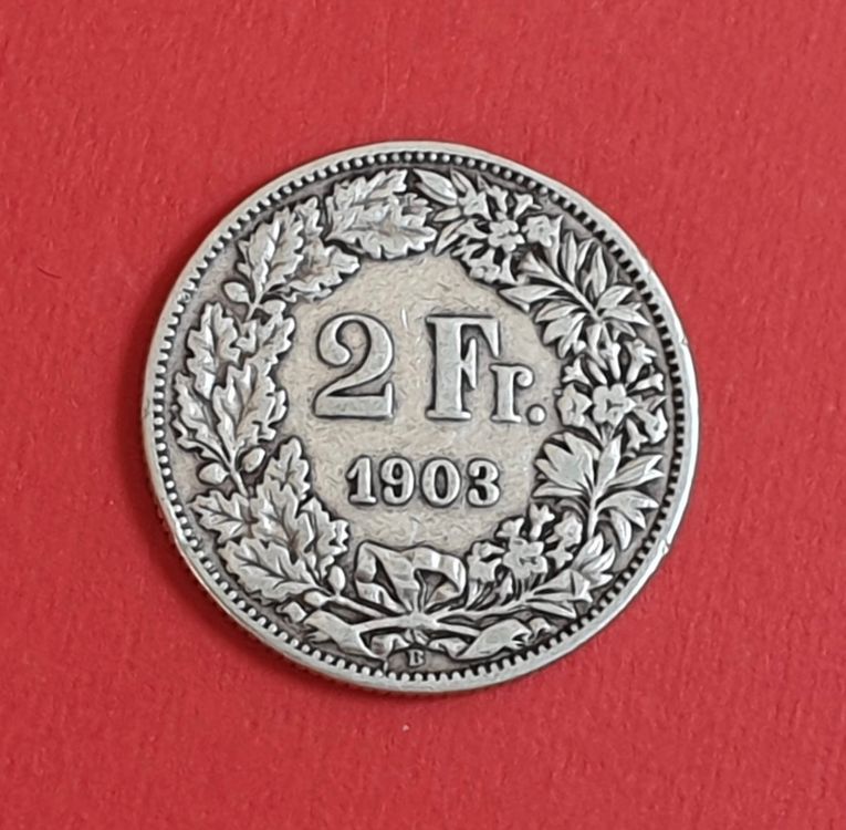 2 Franken 1903 Auflage in Mio. 0.3 „Silber“ | Kaufen auf Ricardo