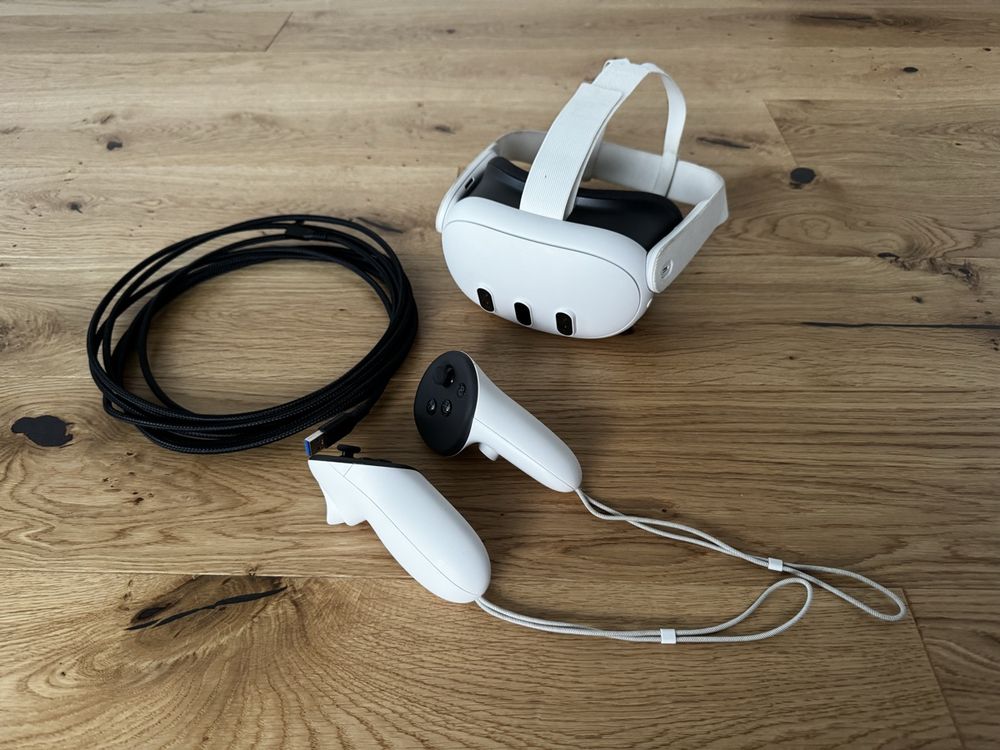 Meta Quest 3 + Link Kabel für PC-VR (Gebraucht) in Amriswil für CHF 420 ...