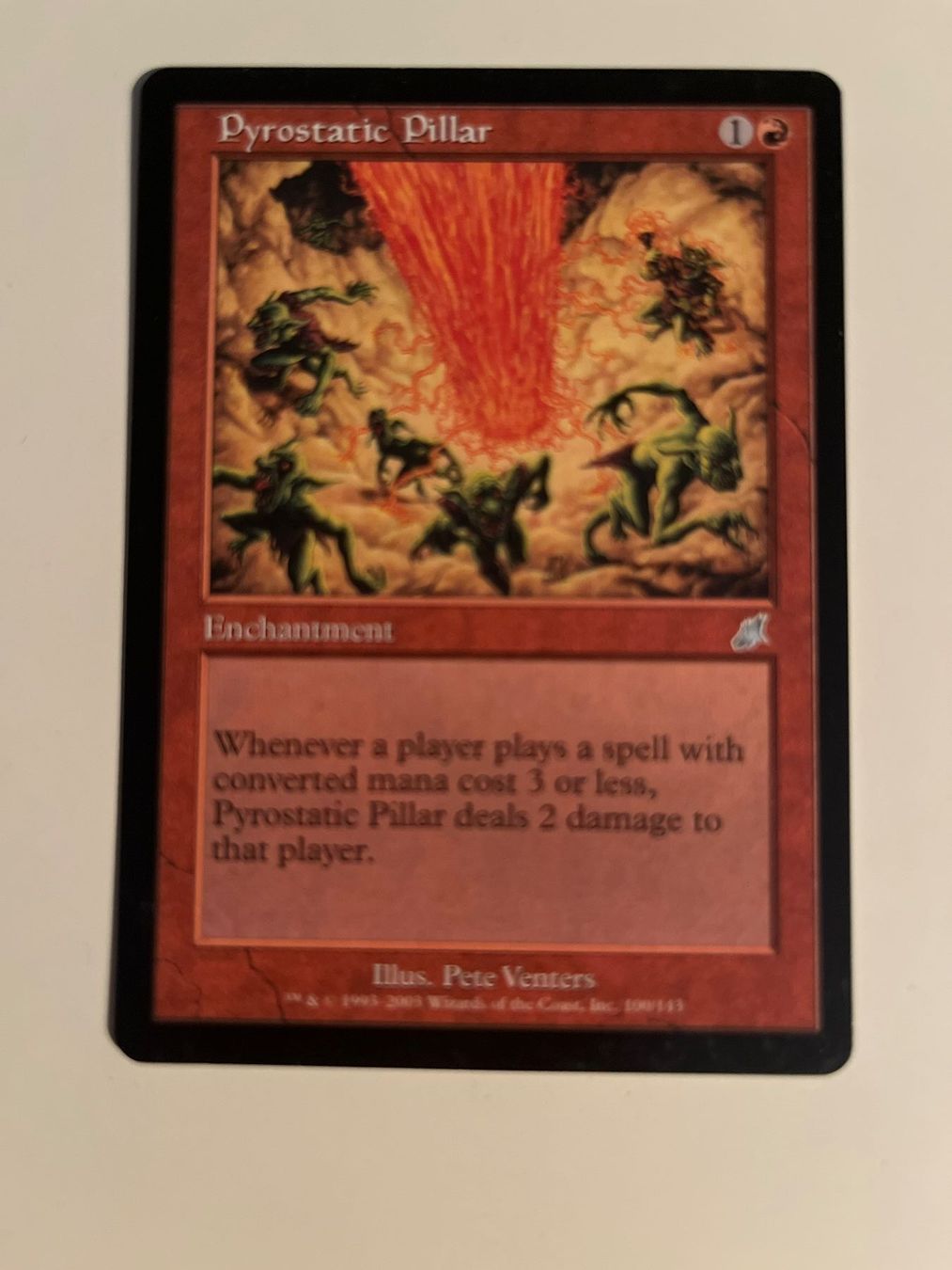1 x Pyrostatic Pillar - Magic: The Gathering - MtG (Gebraucht) in ...