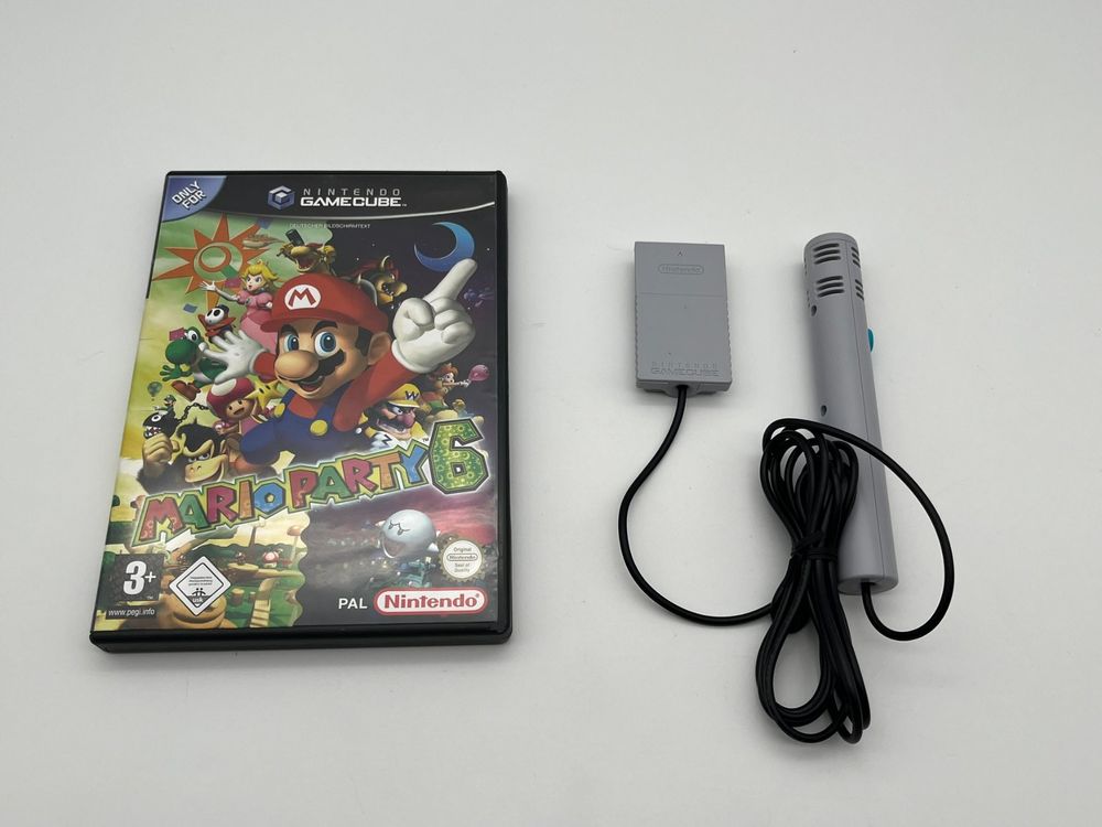 Mario Party 6 + Mikrofon Gamecube CIB OVP Pal Deutsch (Gebraucht) in St. Gallen für CHF 130 ...