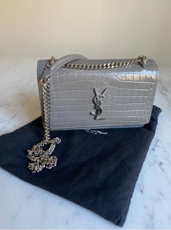YSL Saint Laurent Sunset wallet on chain WOC (Gebraucht) in Wallisellen ...