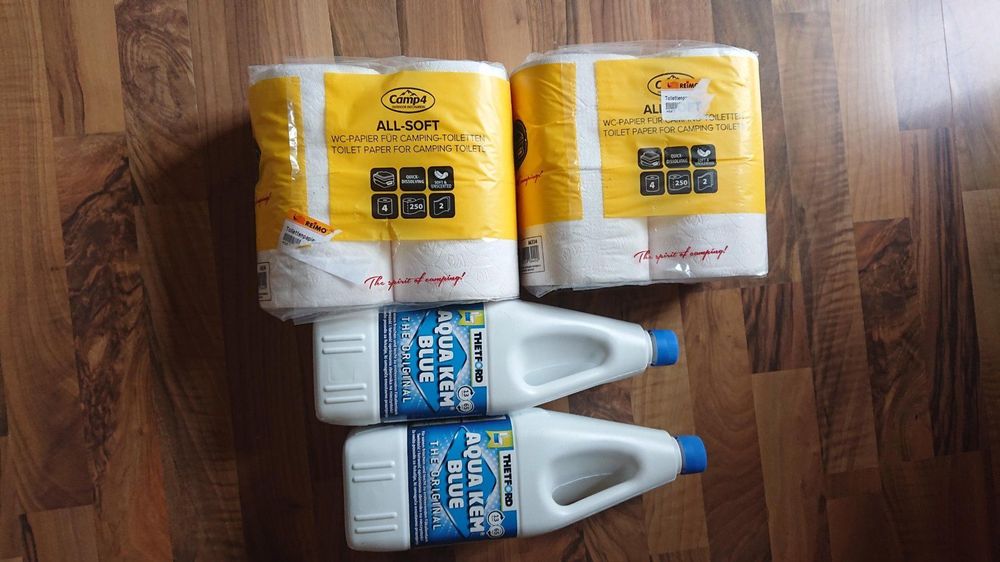 Aqua Chem Blue für Camping Toilette (Neu und originalverpackt) in ...