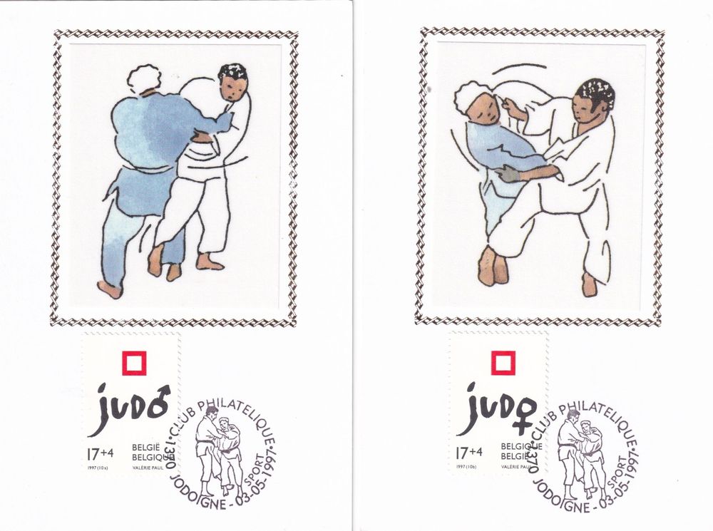 Carte philatélique : Judo (Gebraucht) in Birsfelden für CHF 1 – mit ...
