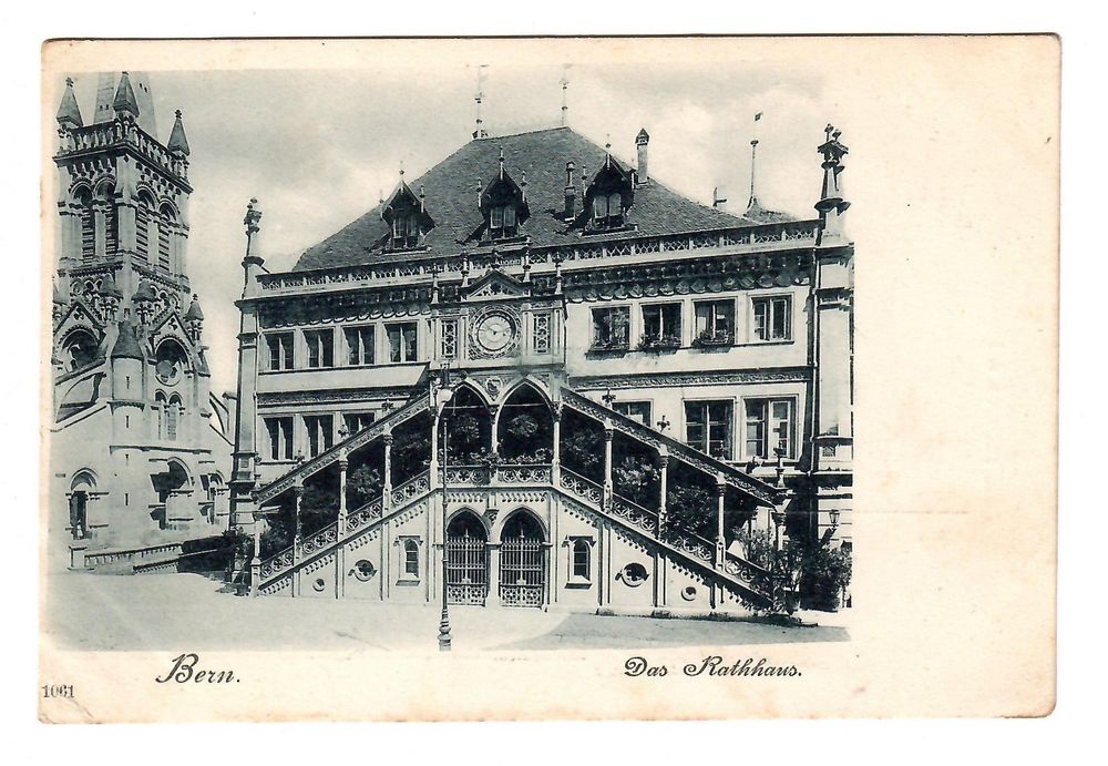 Postkarte vom Rathaus in Bern | Kaufen auf Ricardo