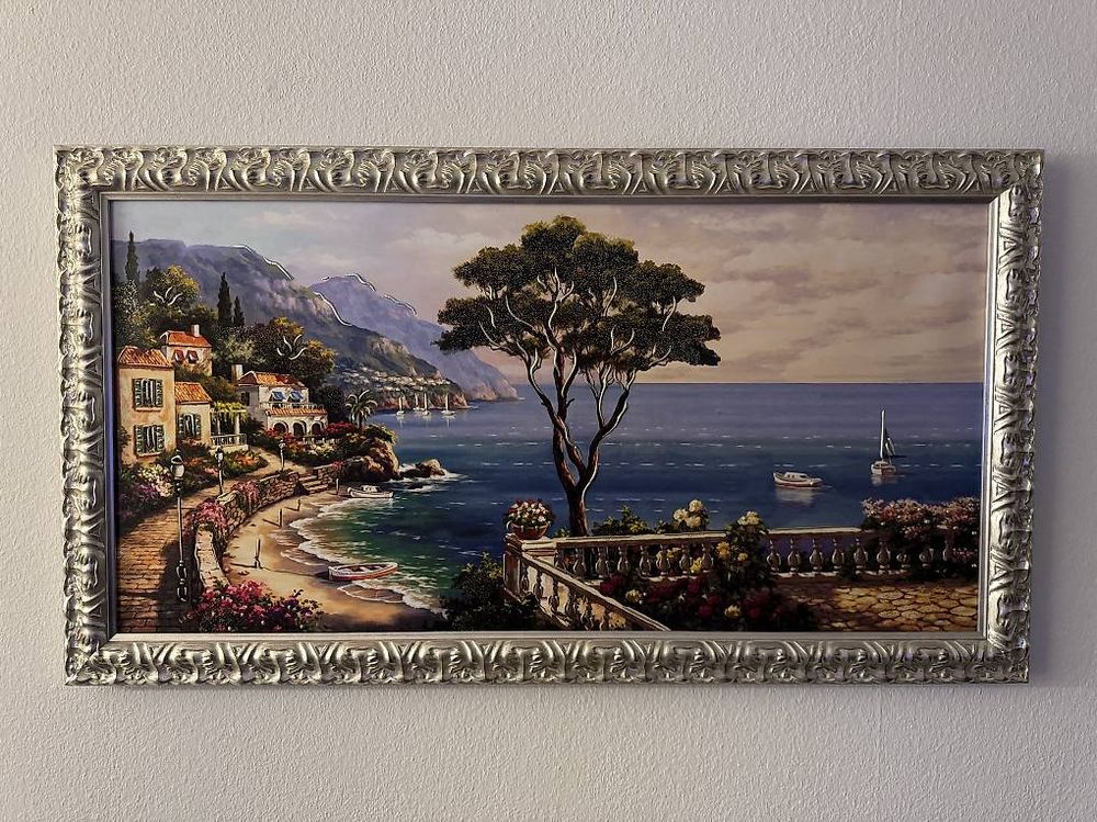 Mediterrane Idylle mit Blick auf das Meer (Gebraucht) in Birsfelden für ...