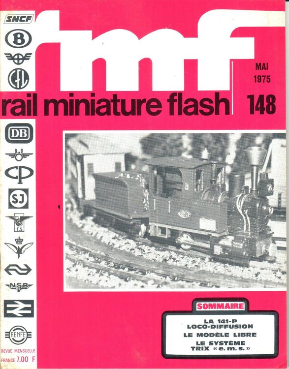 Rail Miniature Flash N°148 - Mai 1975 | Kaufen auf Ricardo
