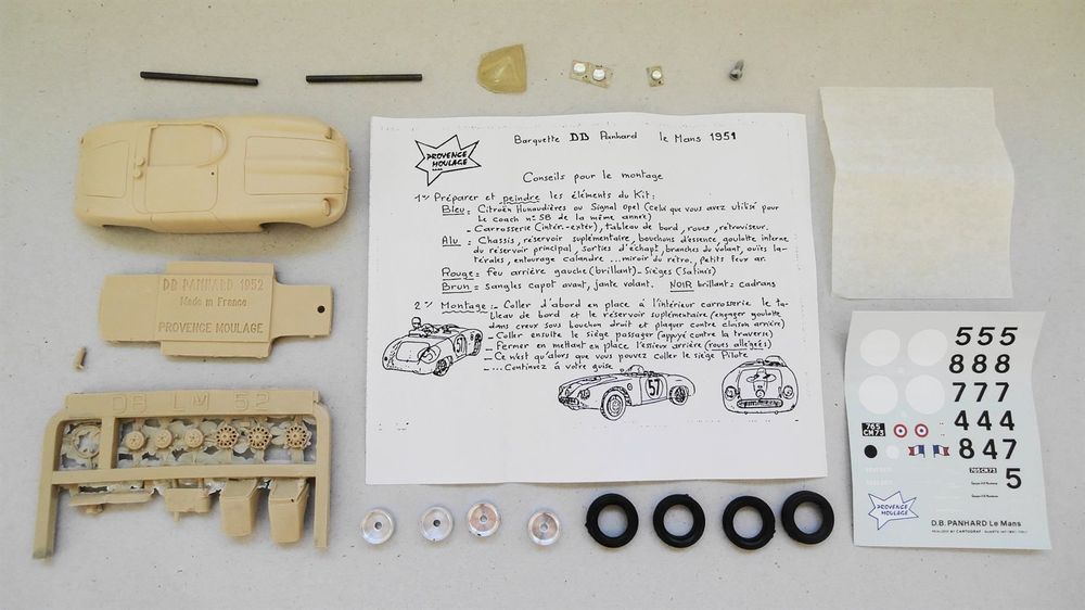 Provence Moulage D.B. Panhard No.57 Le Mans 1951 1:43 (Gebraucht) in ...