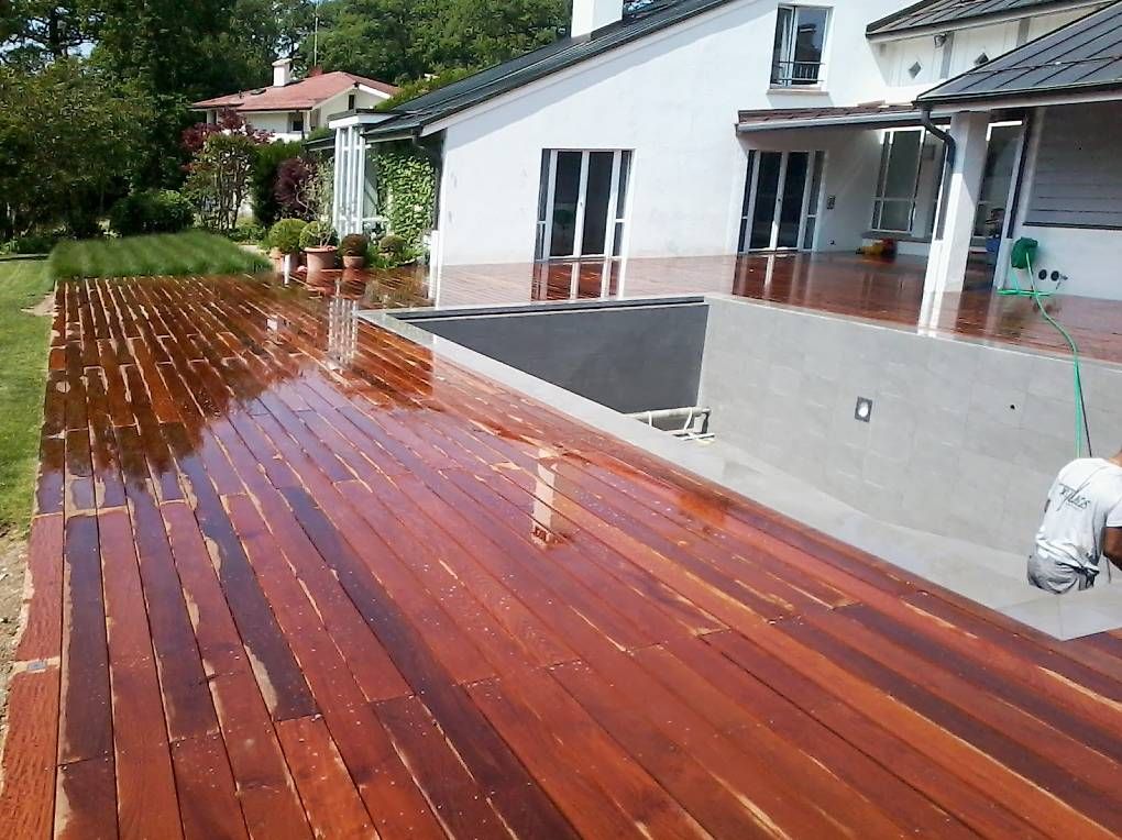 Terrasses en bois exotique (D'occasion) à Collombey pour CHF 100 ...