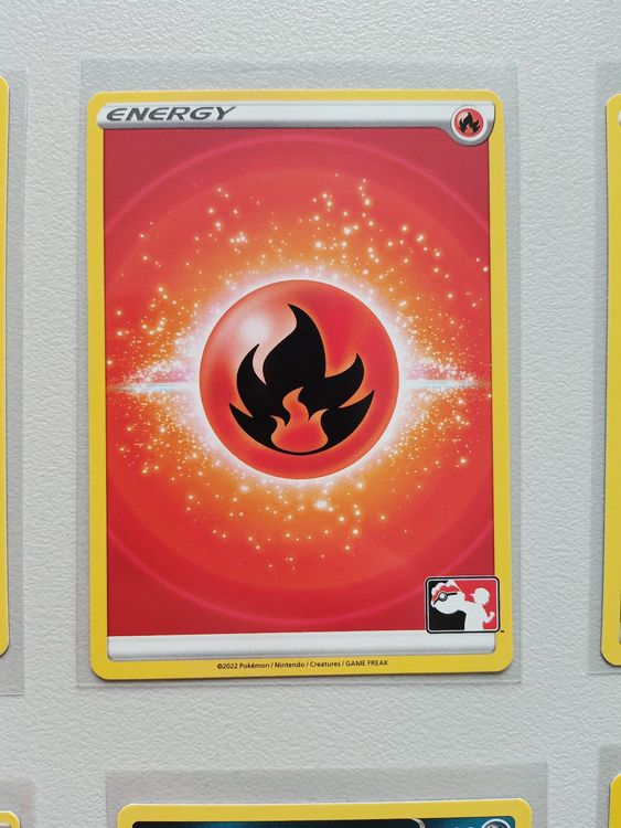 Fire Energy - Pokemon TCG Prize Pack Stamp Stempel (Gebraucht) in ...