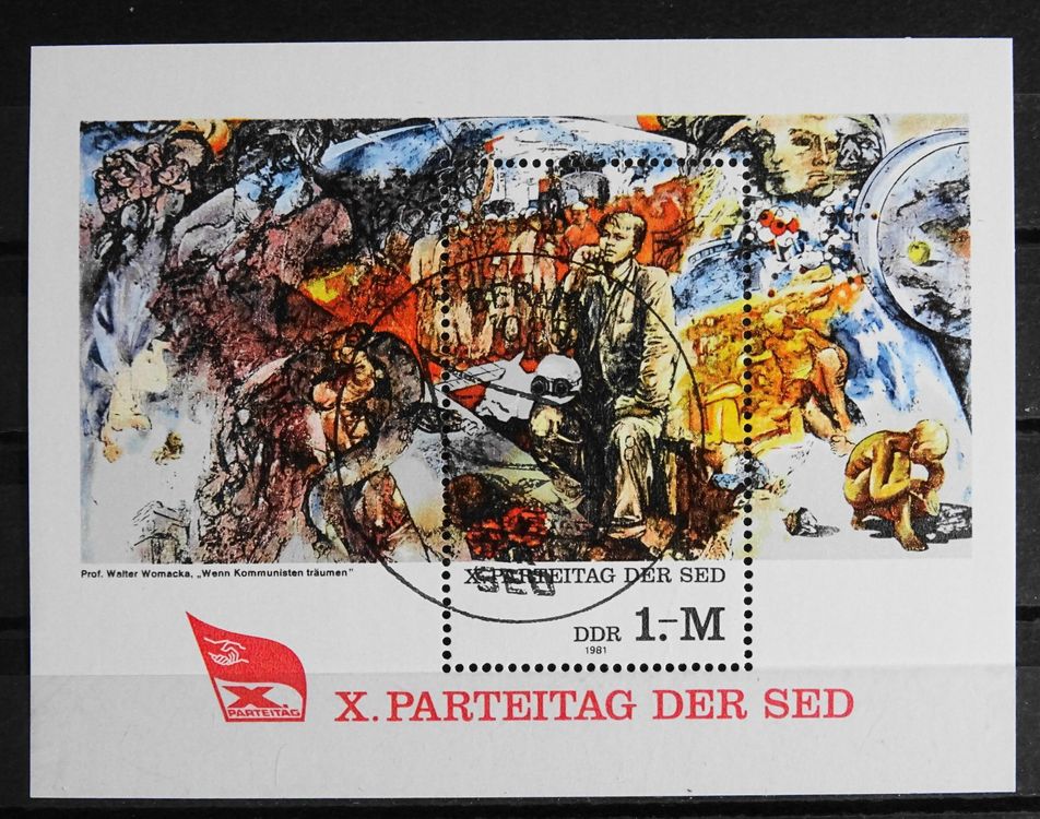 DDR 1981, Block °gestempelt (Gebraucht) in Haslen GL für CHF 0.65 – mit Lieferung auf Ricardo kaufen