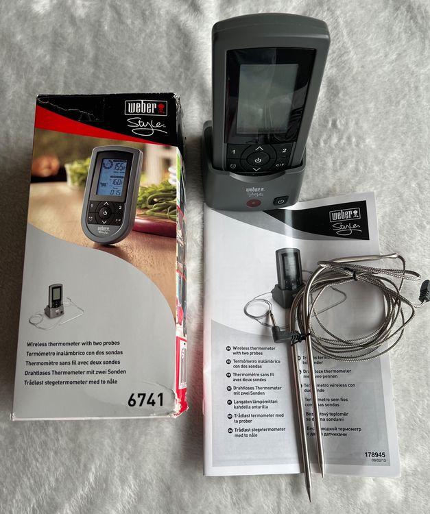 Weber Grill Thermometer Wireless | Kaufen auf Ricardo