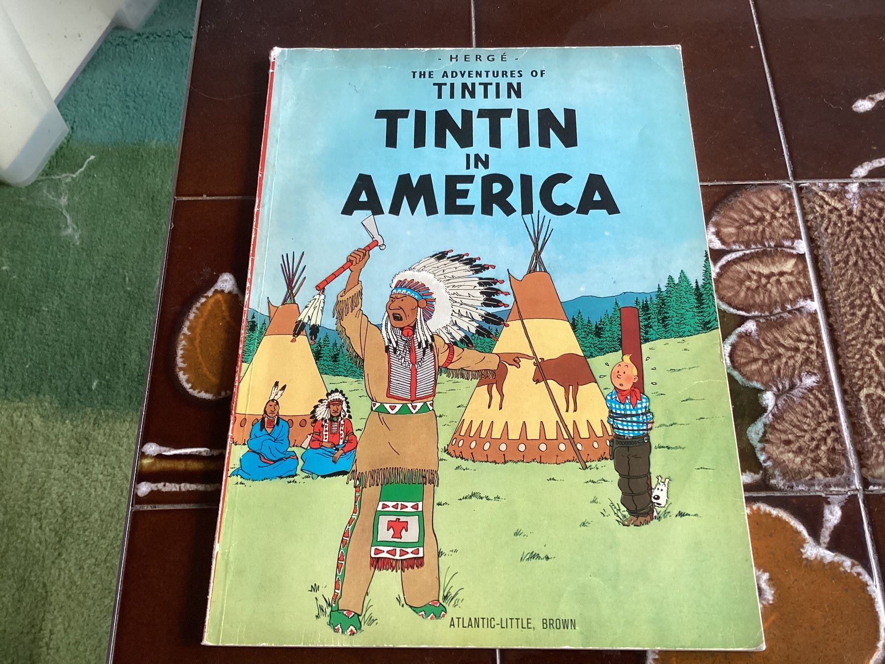 The Adventure of Tintin in America First American Edition (Gebraucht ...