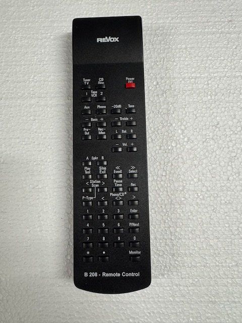 Revox B 208 Remote Control (Gebraucht) in Suhr für CHF 99 – mit ...