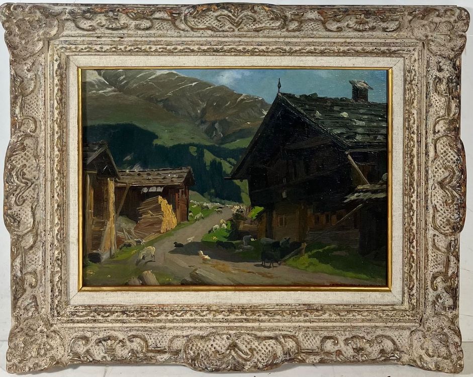 Josef Prochàzka 1909-1984, Gemälde Oel auf Platte, signiert | Kaufen auf Ricardo