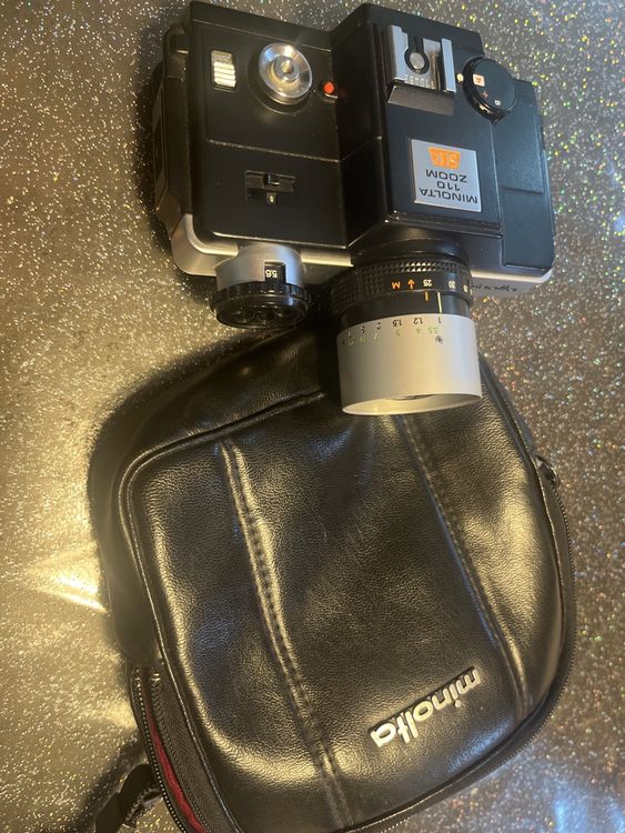 Minolta 110 Zoom SLR Camera - Vintage Collectible - With Cas (Gebraucht ...