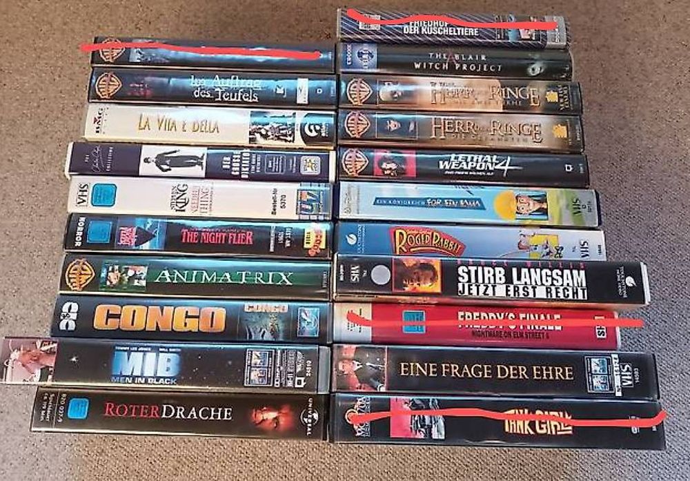 DIV. VHS-KASSETTEN | Kaufen auf Ricardo