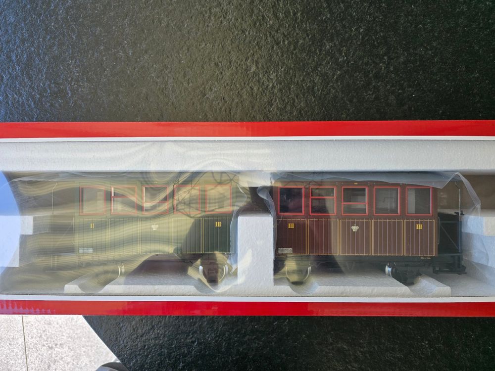 LGB 35097 K.Säch.St.Eisenbahn Personenwagen 2./3. Klasse (Neu und originalverpackt) in Anglikon ...