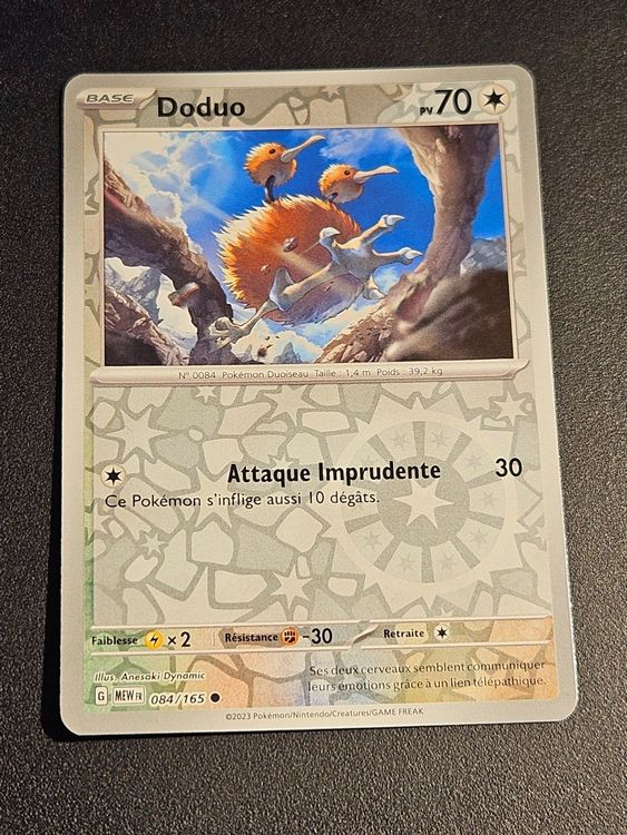 Doduo (MEW 084) - reverse - 151 - SV - FR | Kaufen auf Ricardo